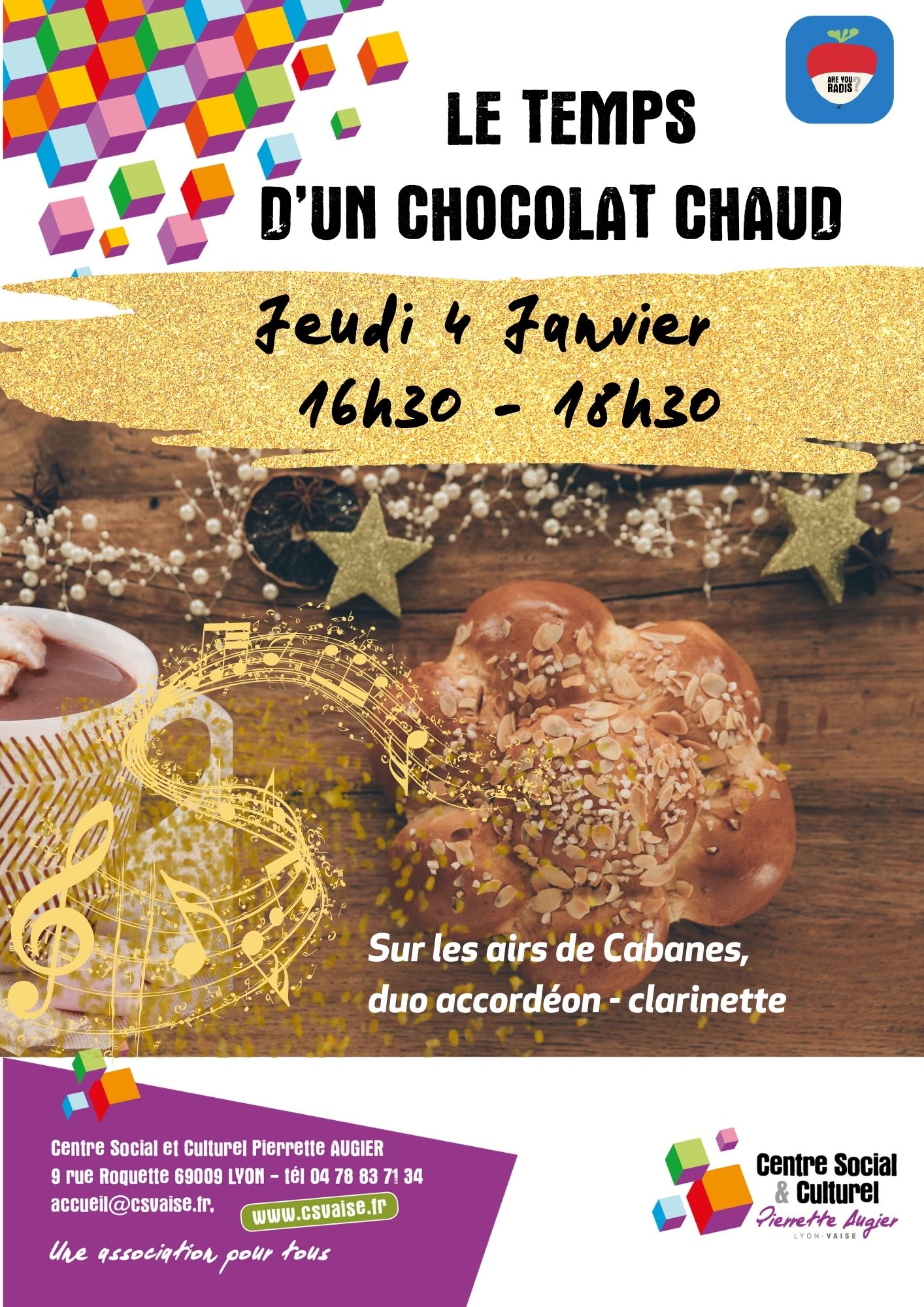 Le temps d'un chocolat chaud - Centre Social & Culturel Pierrette ...